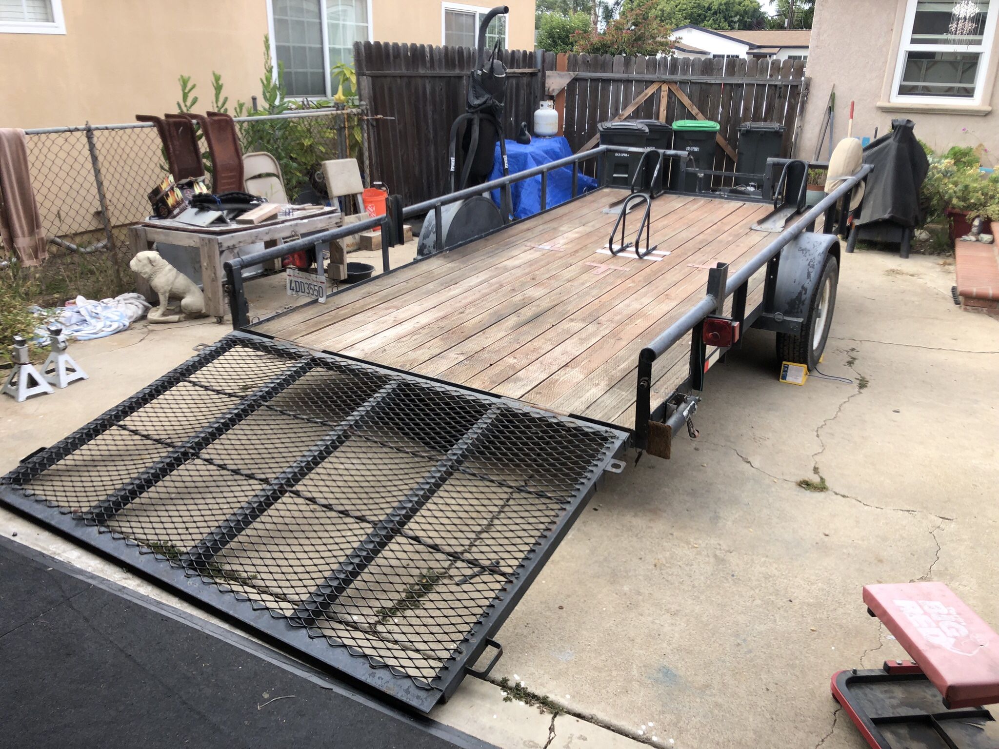 1999 BIG TEX TILT TRAILER 14’x7’ for Sale in Costa Mesa, CA - OfferUp