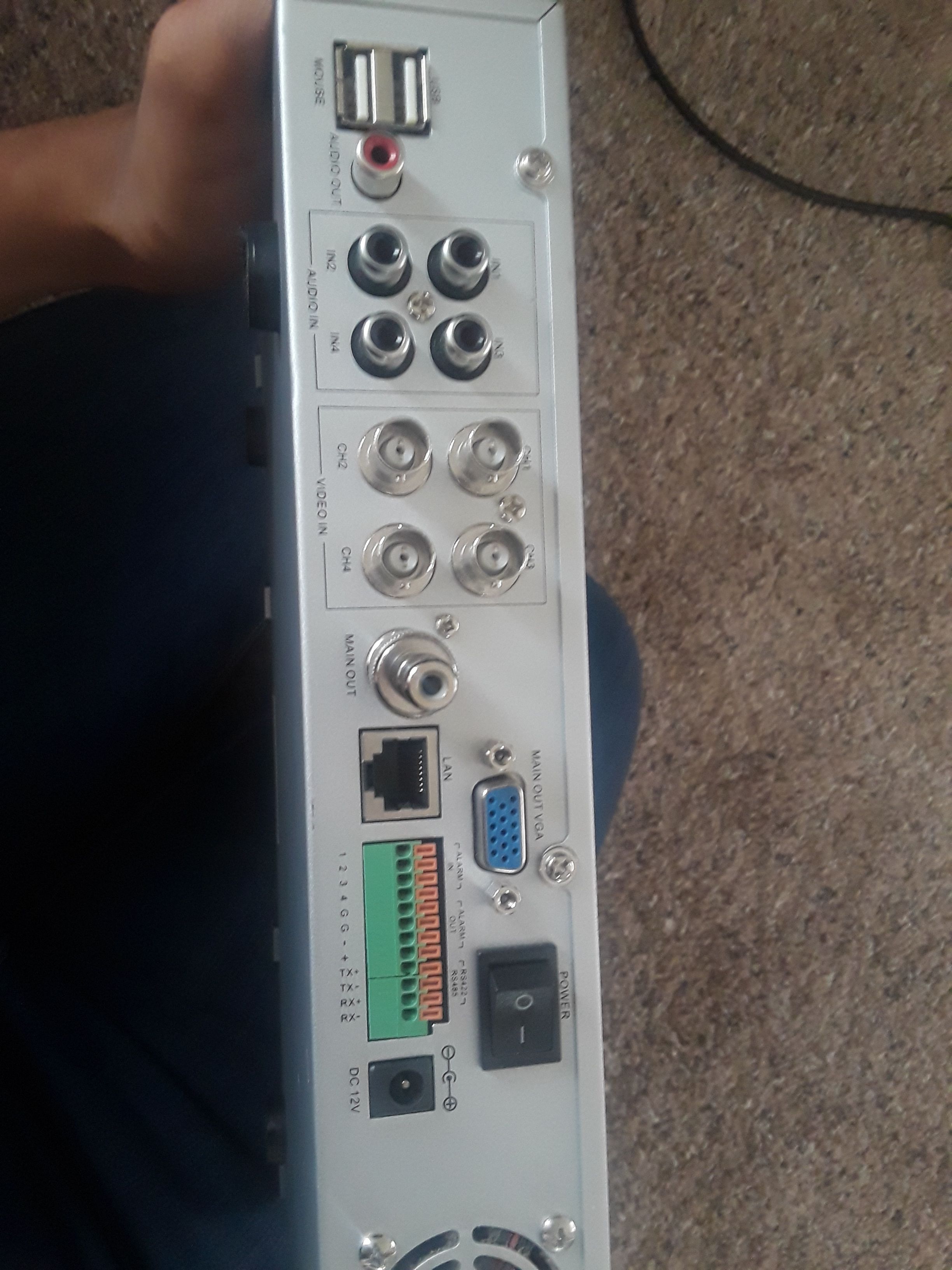 Falco luxor LX-4pro 4ch pro series dual streaming h.264 dvr for Sale in ...