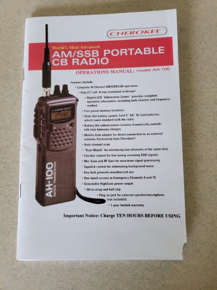 100 Cherokee Cb Radios