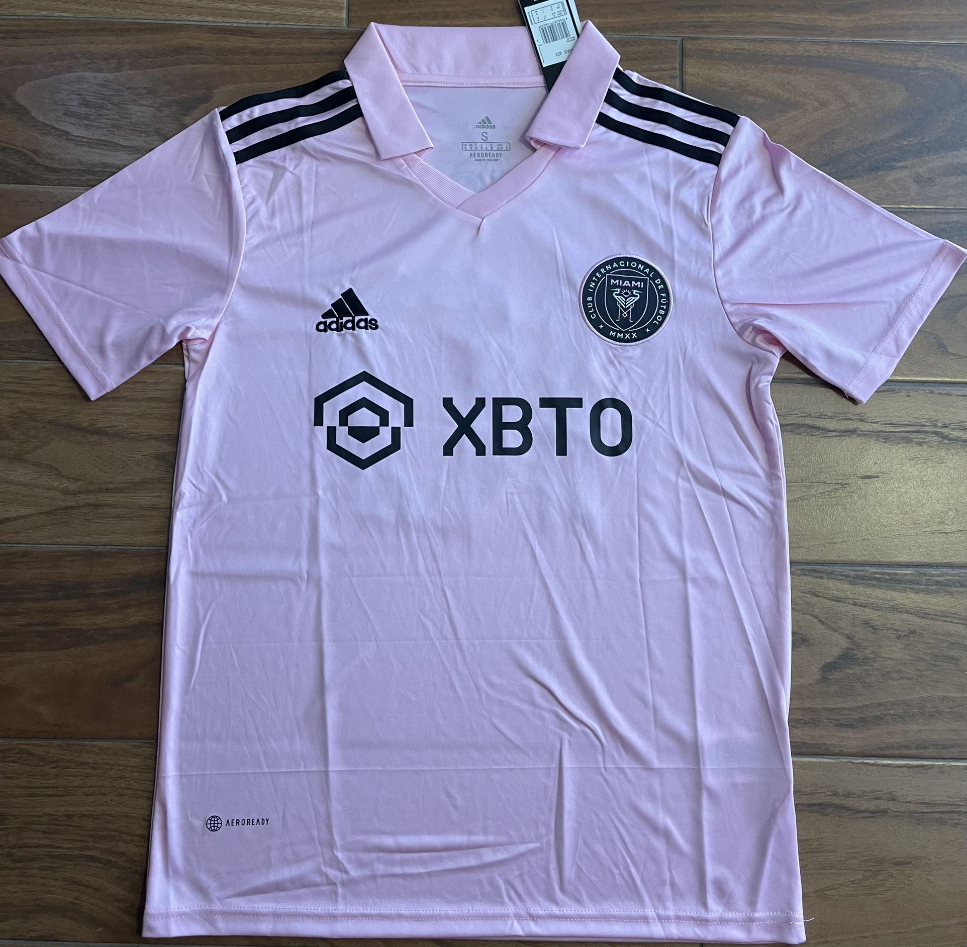 Miami FC Messi Pink Rosa Rosita Black Negra Jersey playera Camisa ...