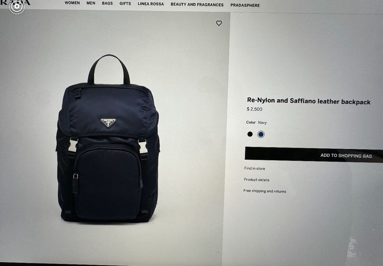 Men’s Prada Book Bag for Sale in Scottsdale, AZ - OfferUp