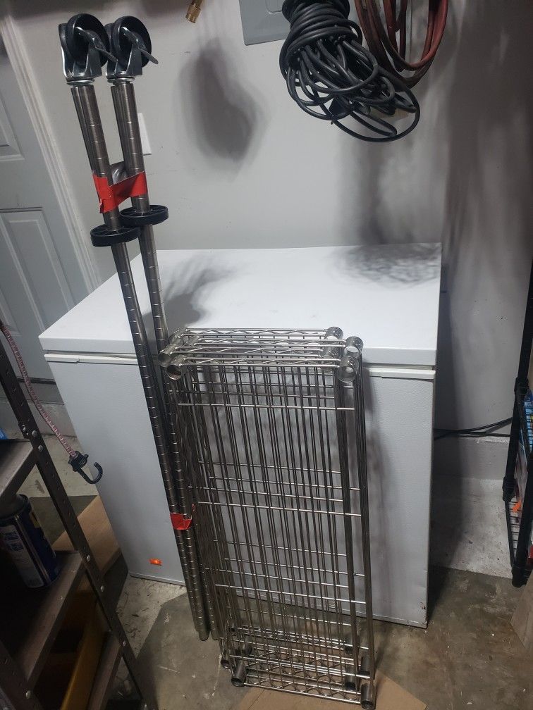 PROTREND Shelf Tech System HEAVY DUTY NSF Certified 4 shelf kit for Sale in Milton, WA - OfferUp