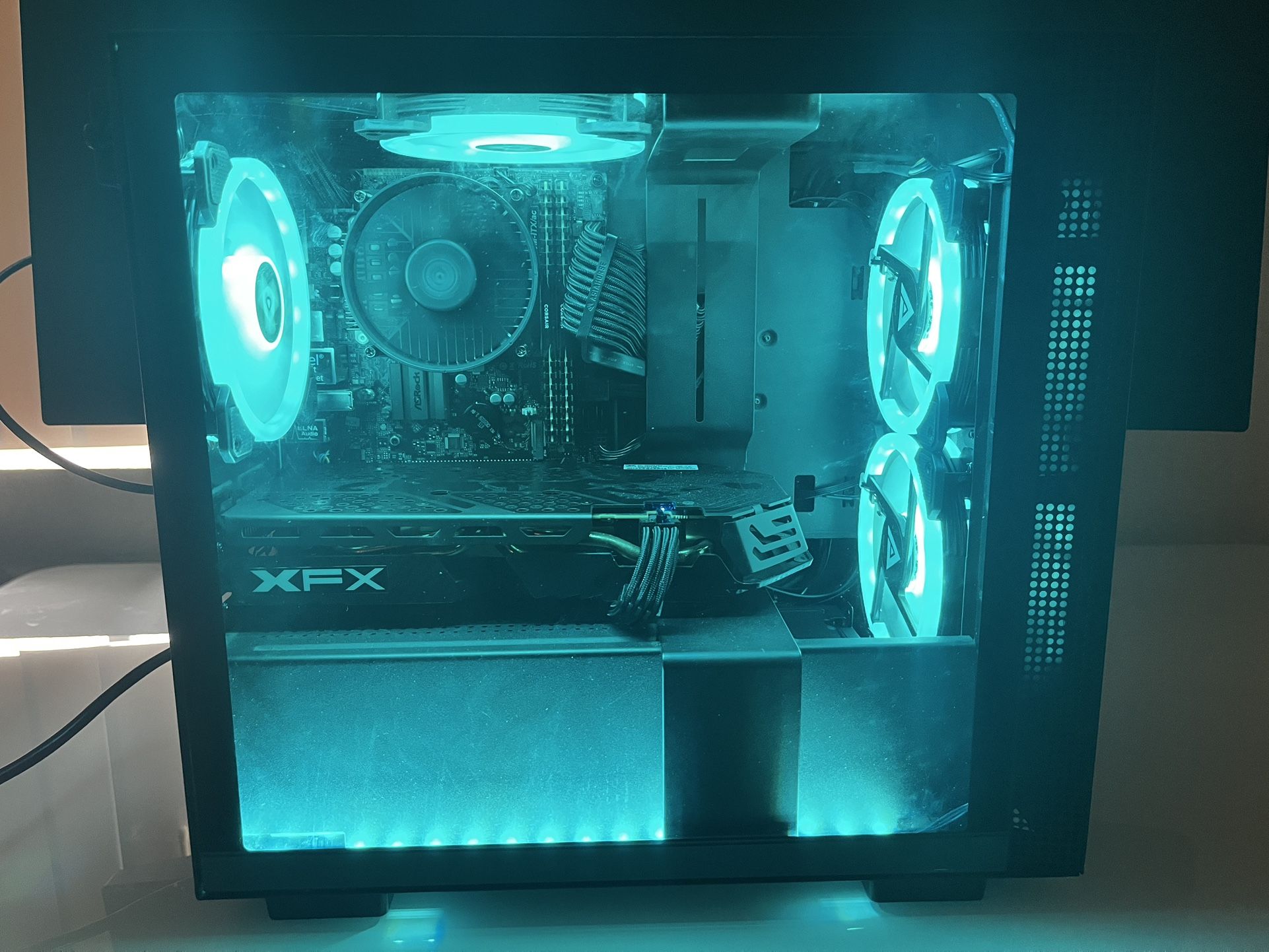 **Not Working Fixer Upper** Gaming PC i5 8600K RX 580 8GB 16GB DDR4 RAM ...