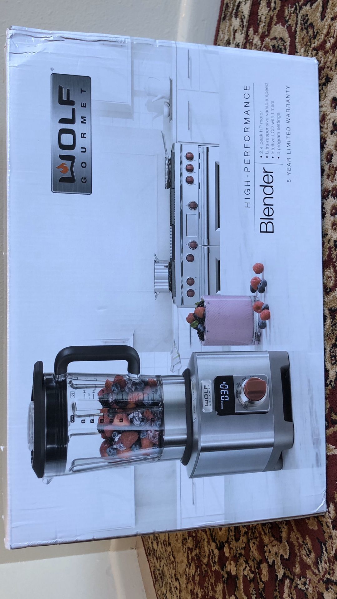 Wolf Gourmet High-Performance Blender (WGBL100S) for Sale in Garden ...