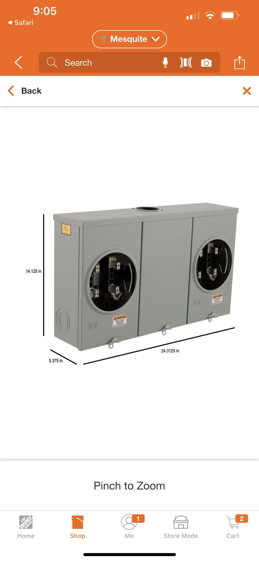 200 Amp 2 Gang Ringless Overhead Or Underground Meter Socket for Sale ...