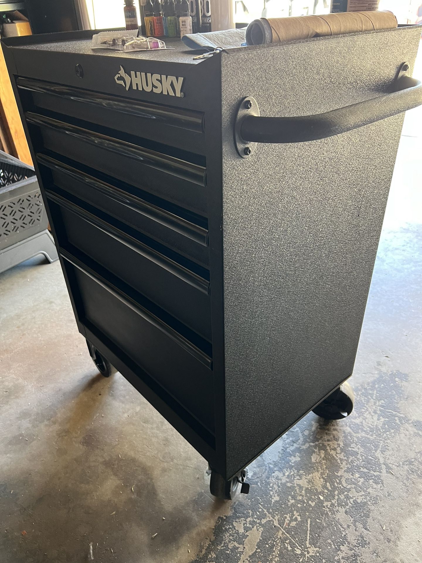 Husky Matte Black Sleek Tool Box for Sale in Norwalk, CA - OfferUp