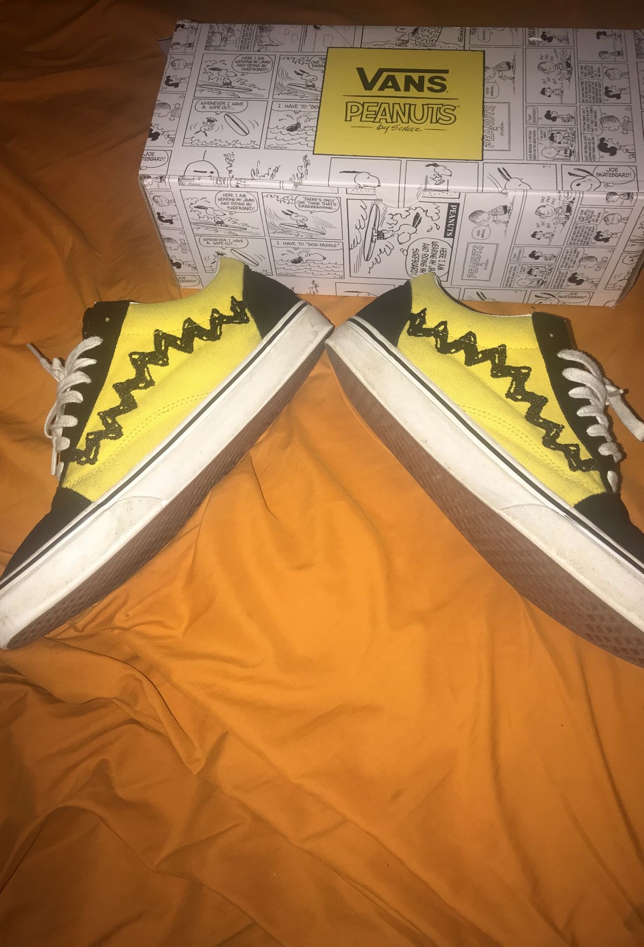 Peanuts x Vans collab. Size 12 for Sale in Vacaville, CA - OfferUp