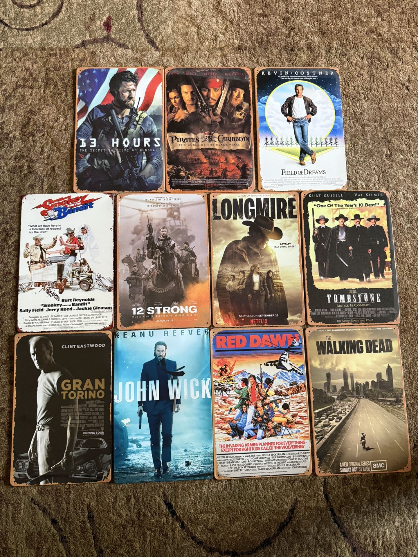 Tin Movie Signs for Sale in Flagstaff, AZ - OfferUp