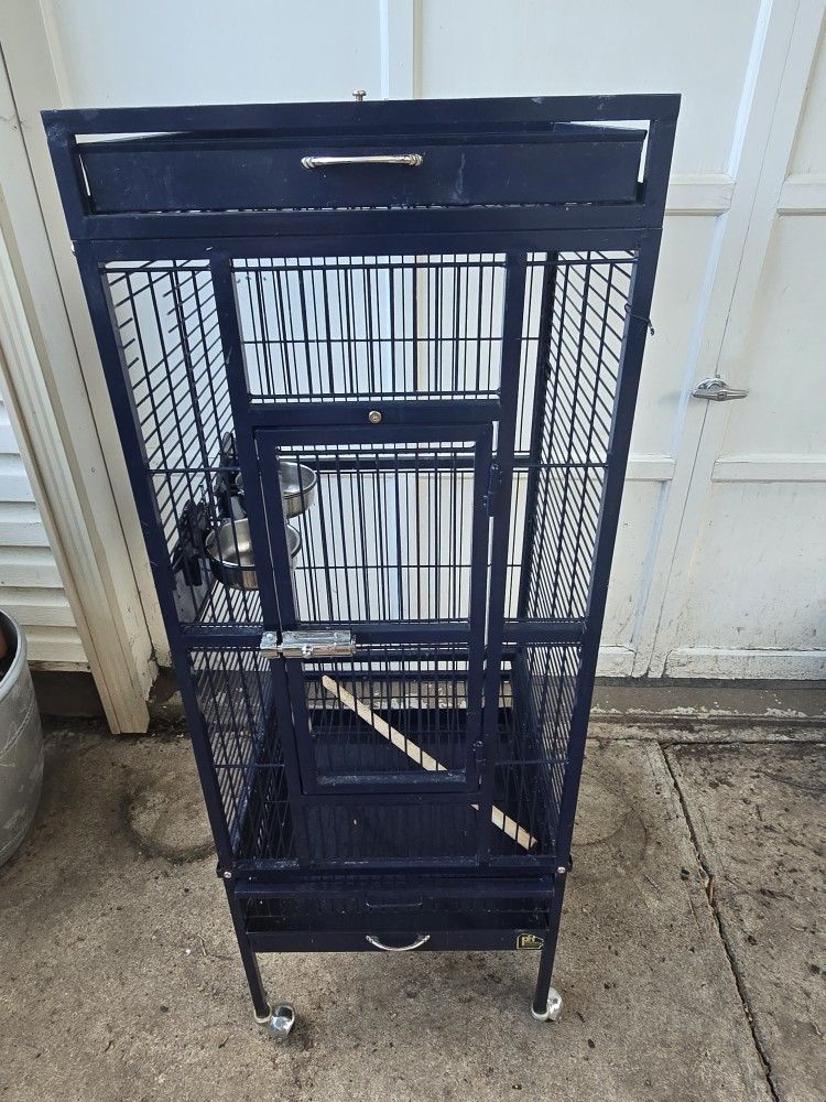 Navy Blue Bird Cage for Sale in Loveland, CO - OfferUp
