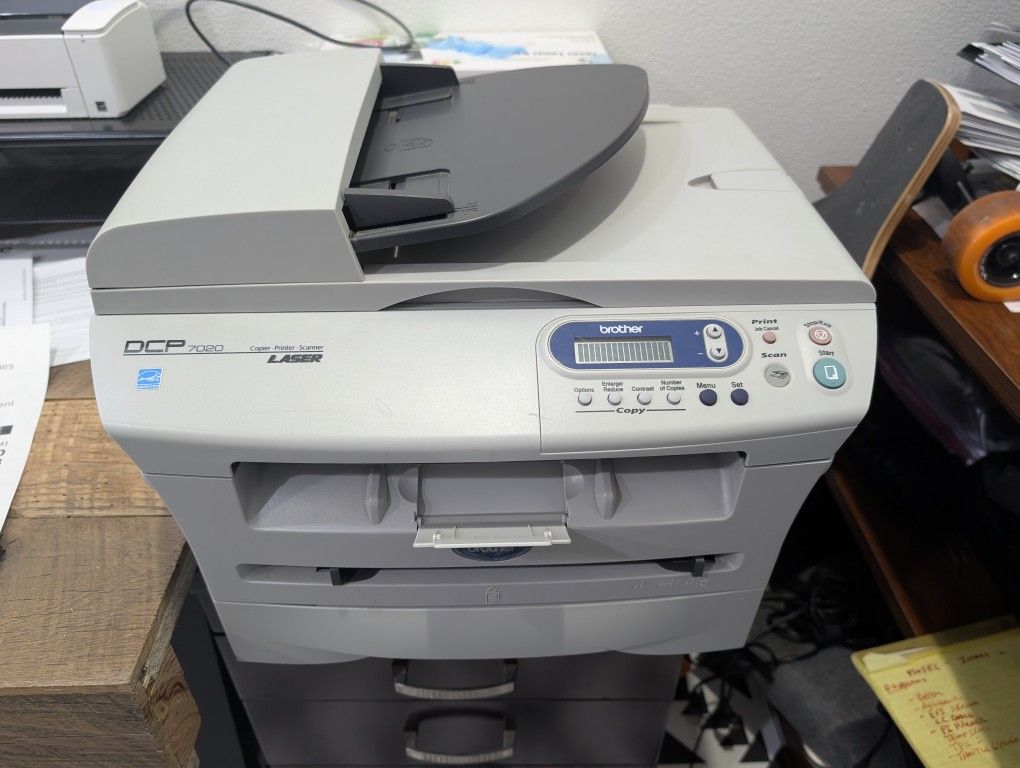 Brother All In One Laser Printer, Copier, Scanner + New Toner for Sale ...