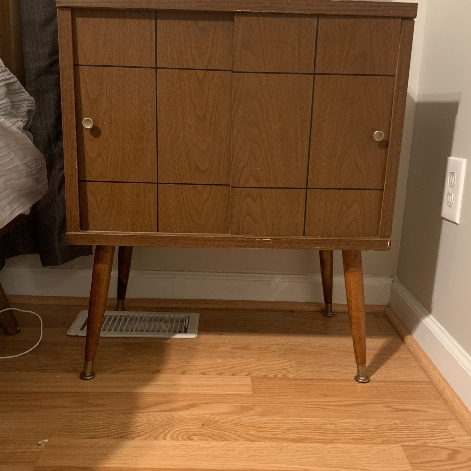 Original, Vintage Lu Van Inc. Mid-Century, Album Cabinet for Sale in ...