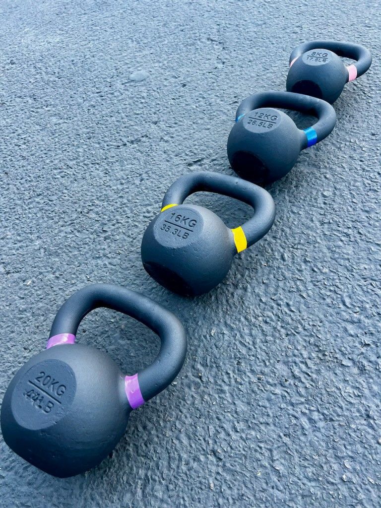 NEW Kettlebells Weight Set Kettle Bell Home Gym Crossfit Olympic ...
