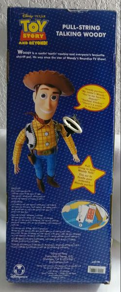 Disney Store Exclusive Toy Story and Beyond Electronic Pull-String ...