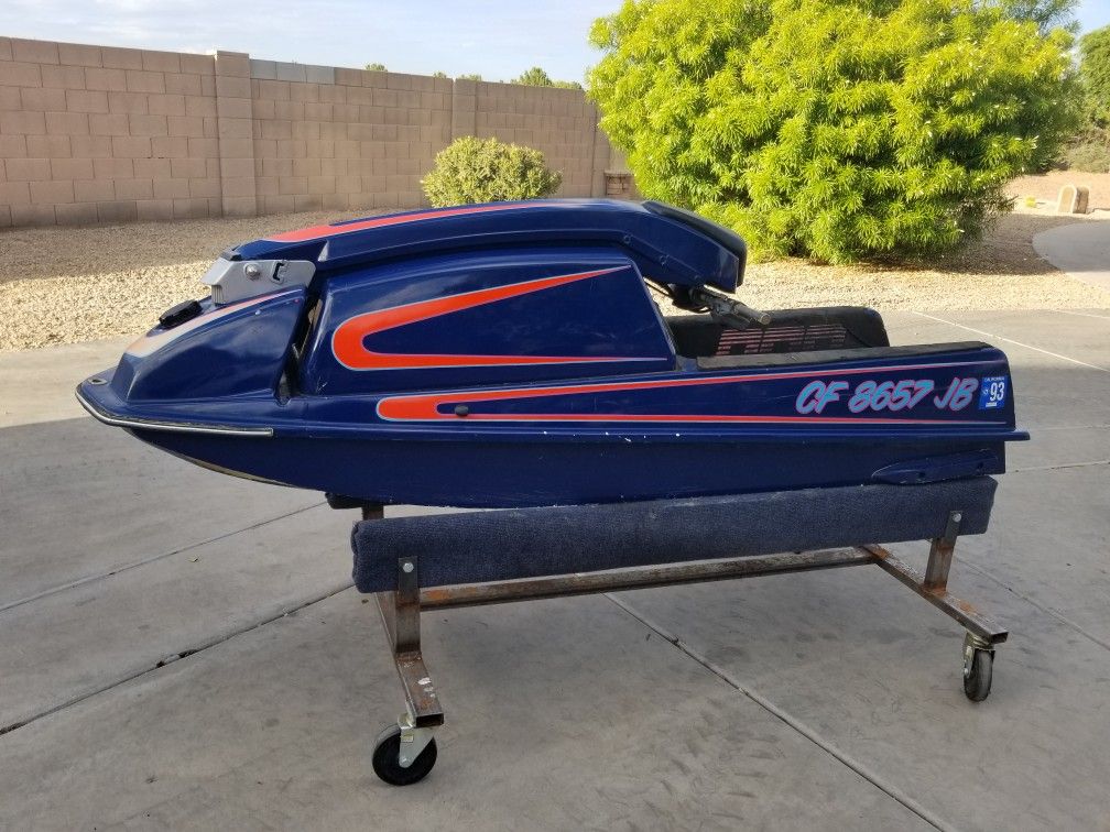 Kawasaki js550 jet ski jetski lake ready standup for Sale in Glendale ...