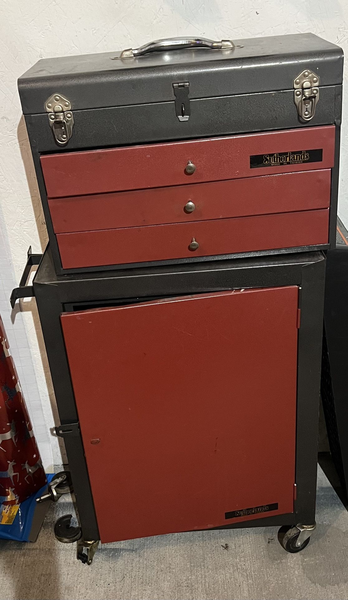 Sutherland Tool Box and Rolling Cart for Sale in Dallas, TX - OfferUp