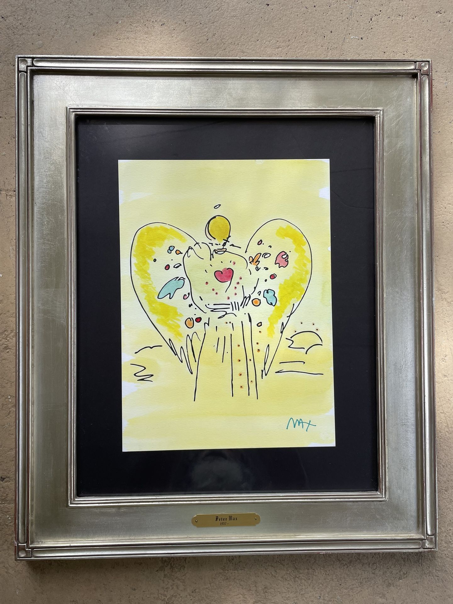 Peter Max Mixed Media Painting for Sale in Pembroke Pines, FL - OfferUp