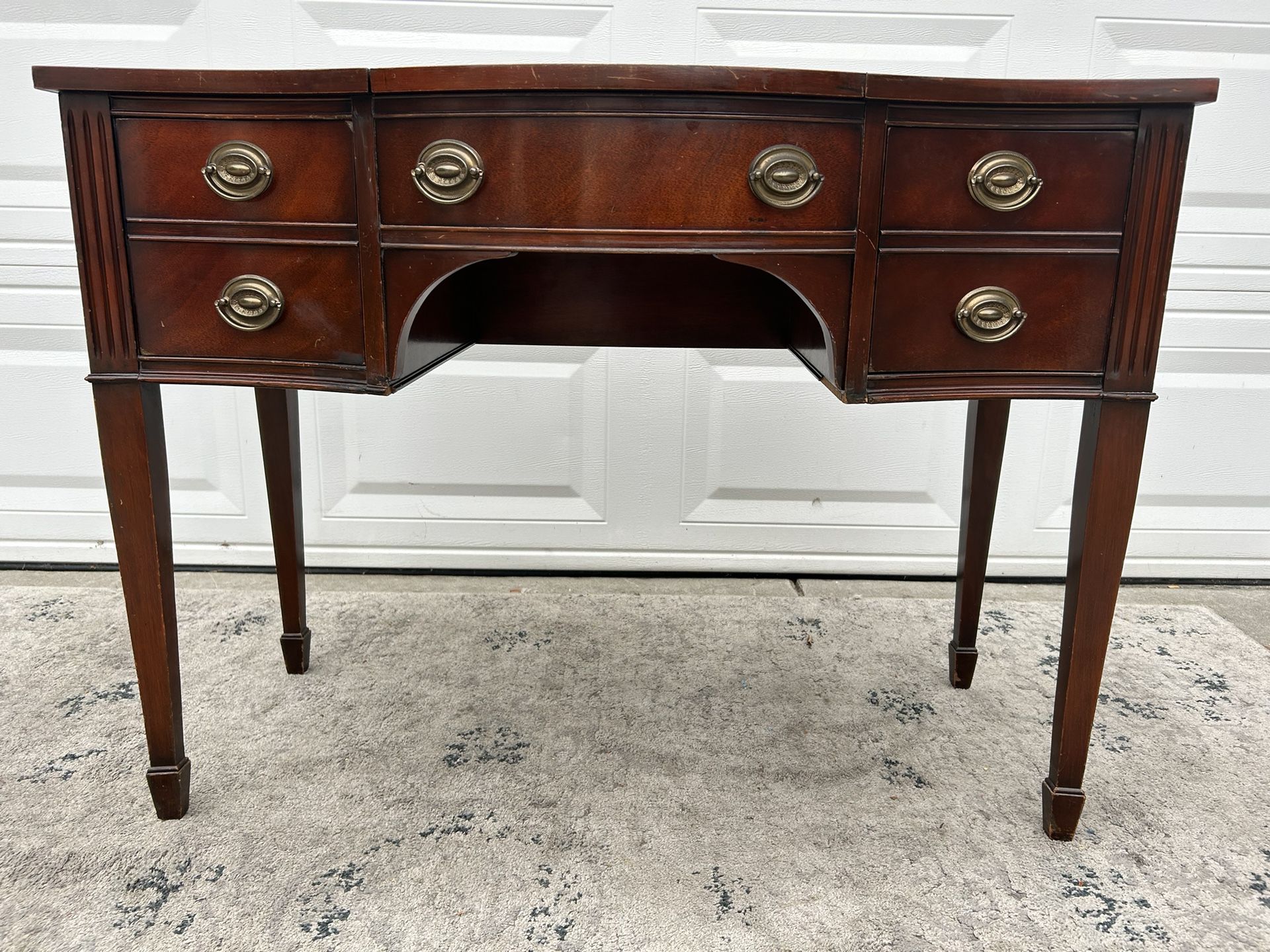 Drexel Federal Style Mahogany Vanity Writing Desk for Sale in Garden ...