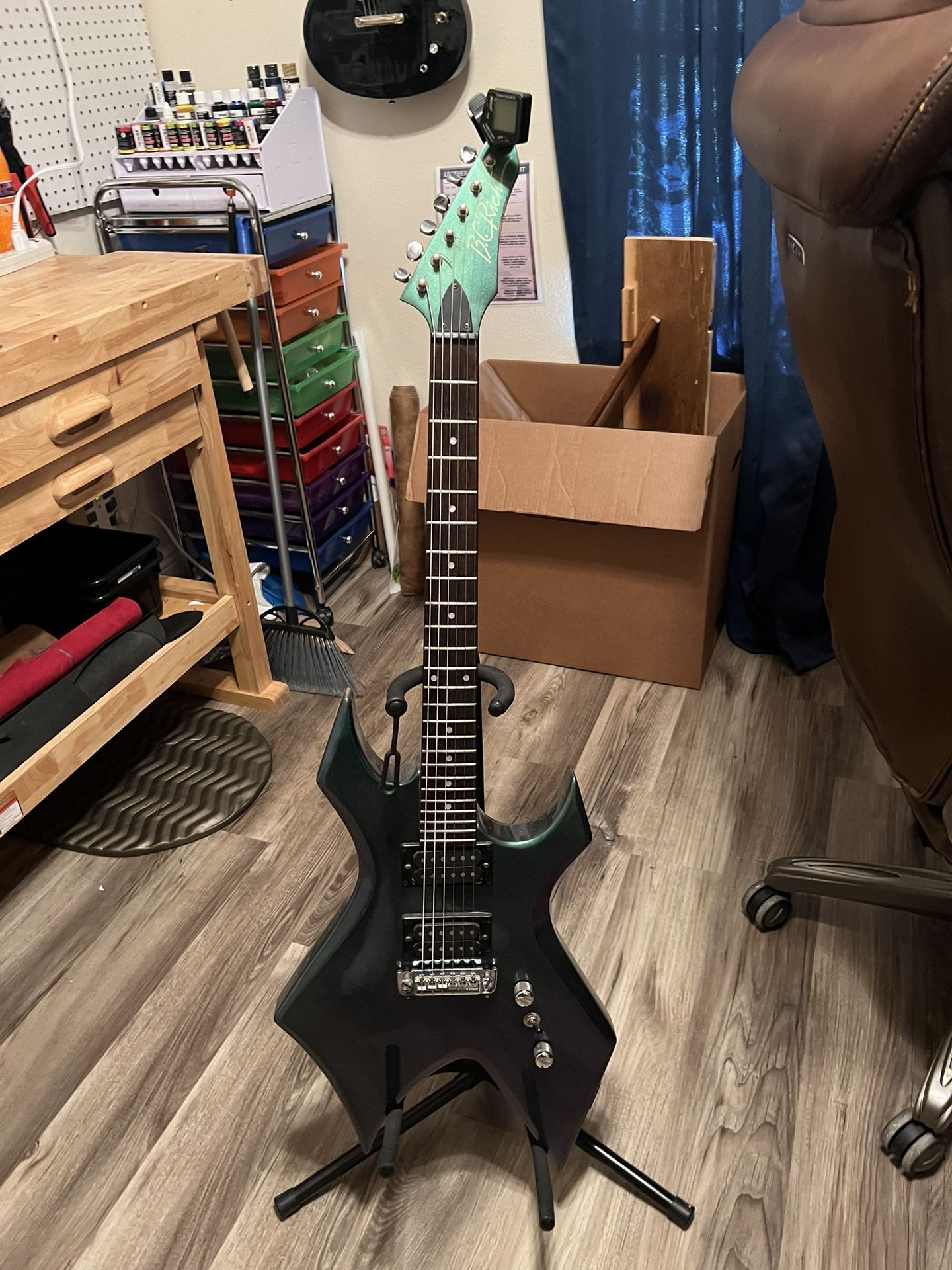 Bc Rich Warlock Blue