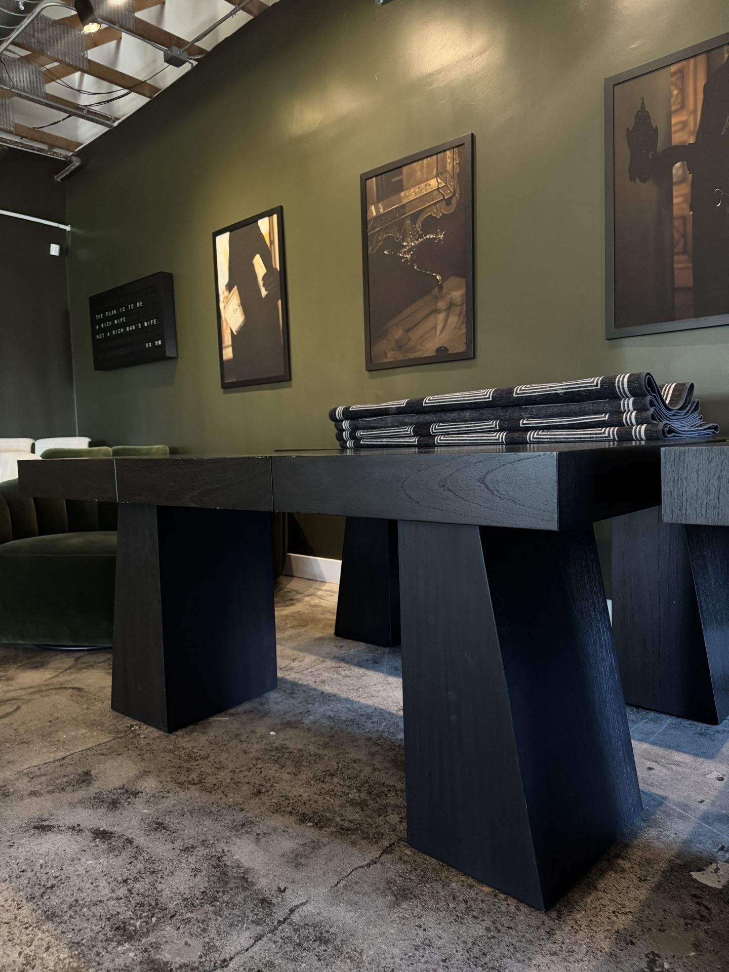 CB2 Ridge Black Desk for Sale in Phoenix, AZ - OfferUp