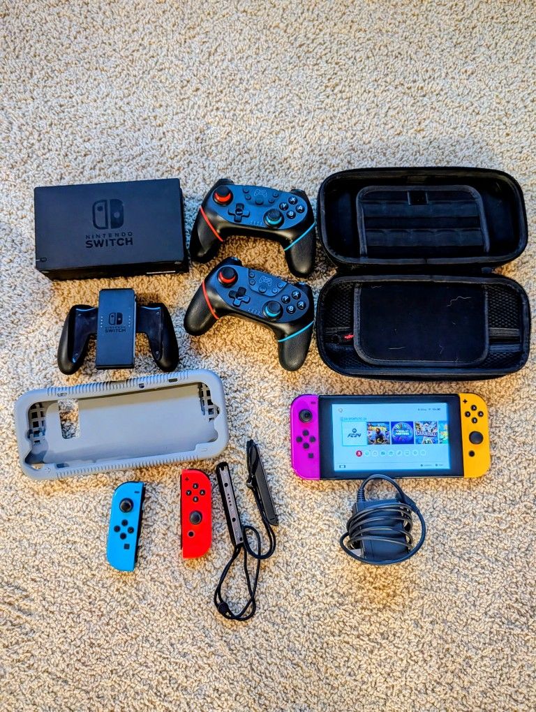 Nintendo Switch 2 Extra Joy Con Controllers 2 Extra Pro Style ...