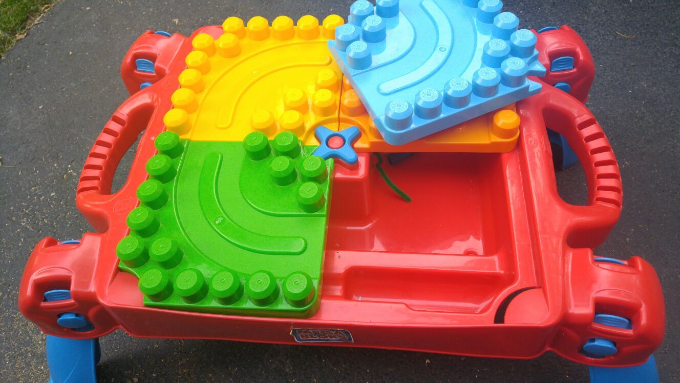 Mega block table & blocks for Sale in Highland Park, IL - OfferUp
