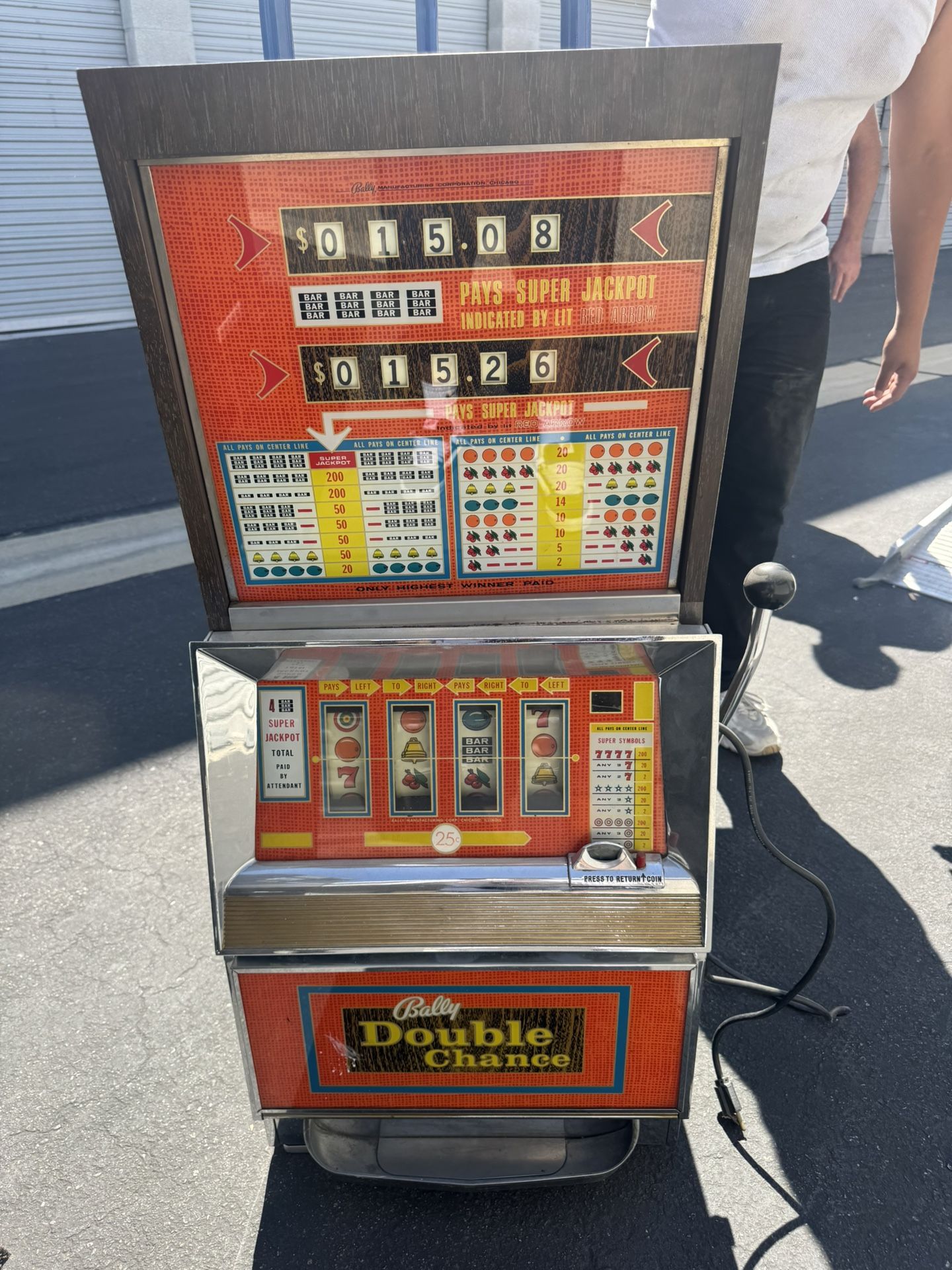 Double Chance Slot Machine for Sale in Phillips Ranch, CA - OfferUp
