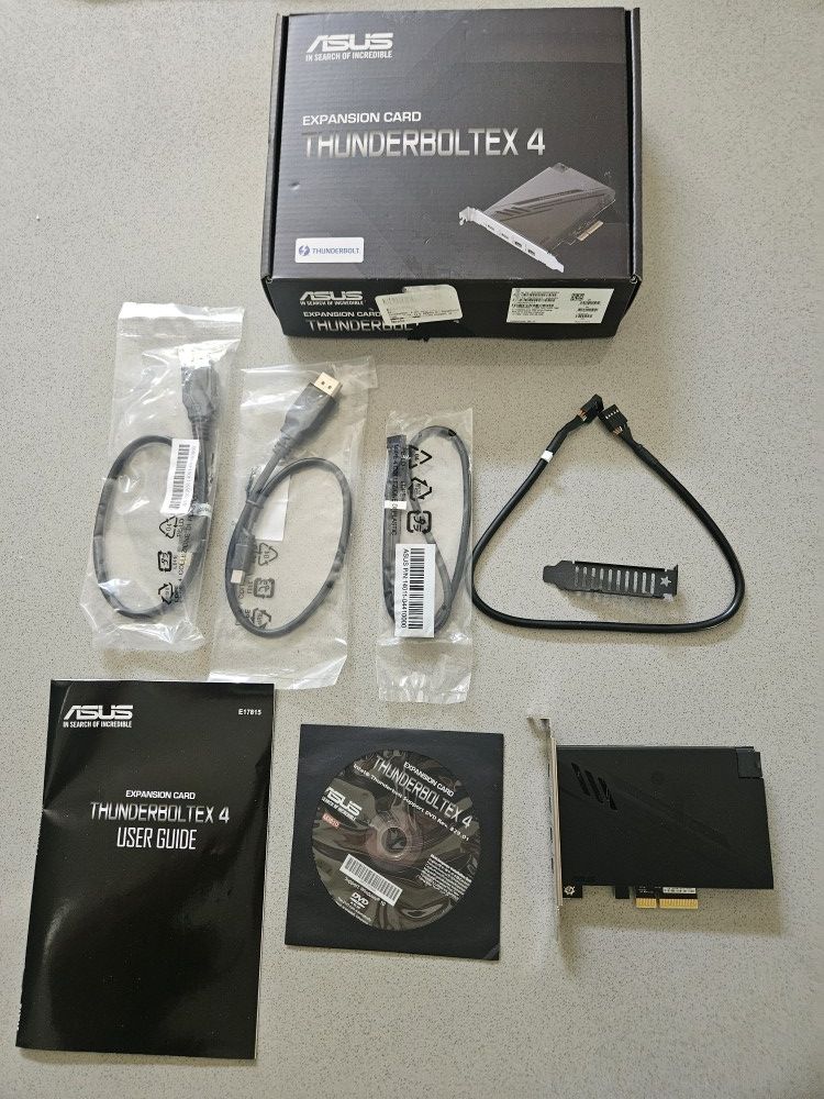 ASUS ThunderboltEX 3 With Intel Thunderbolt 4 JHL 8540 Controller for ...