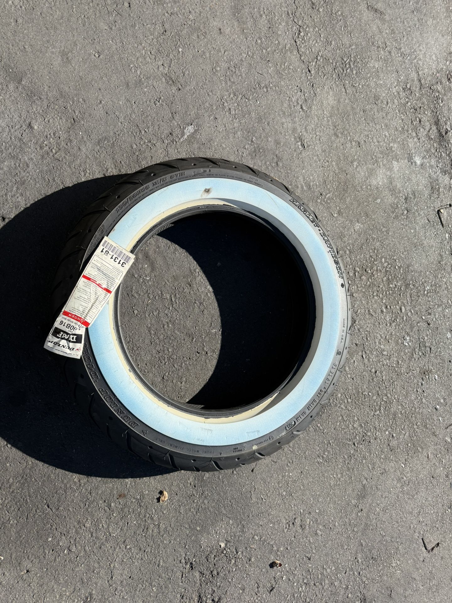 Dunlop D408f Wide White Wall Tire for Sale in Glendora, CA - OfferUp
