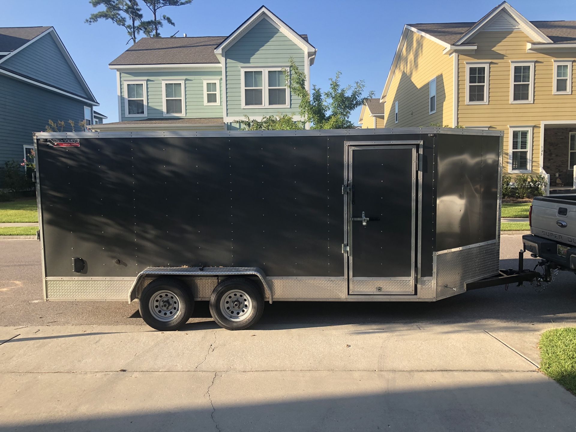2016 predator eagle 7’x16’ enclosed trailer for Sale in Wesley Chapel ...