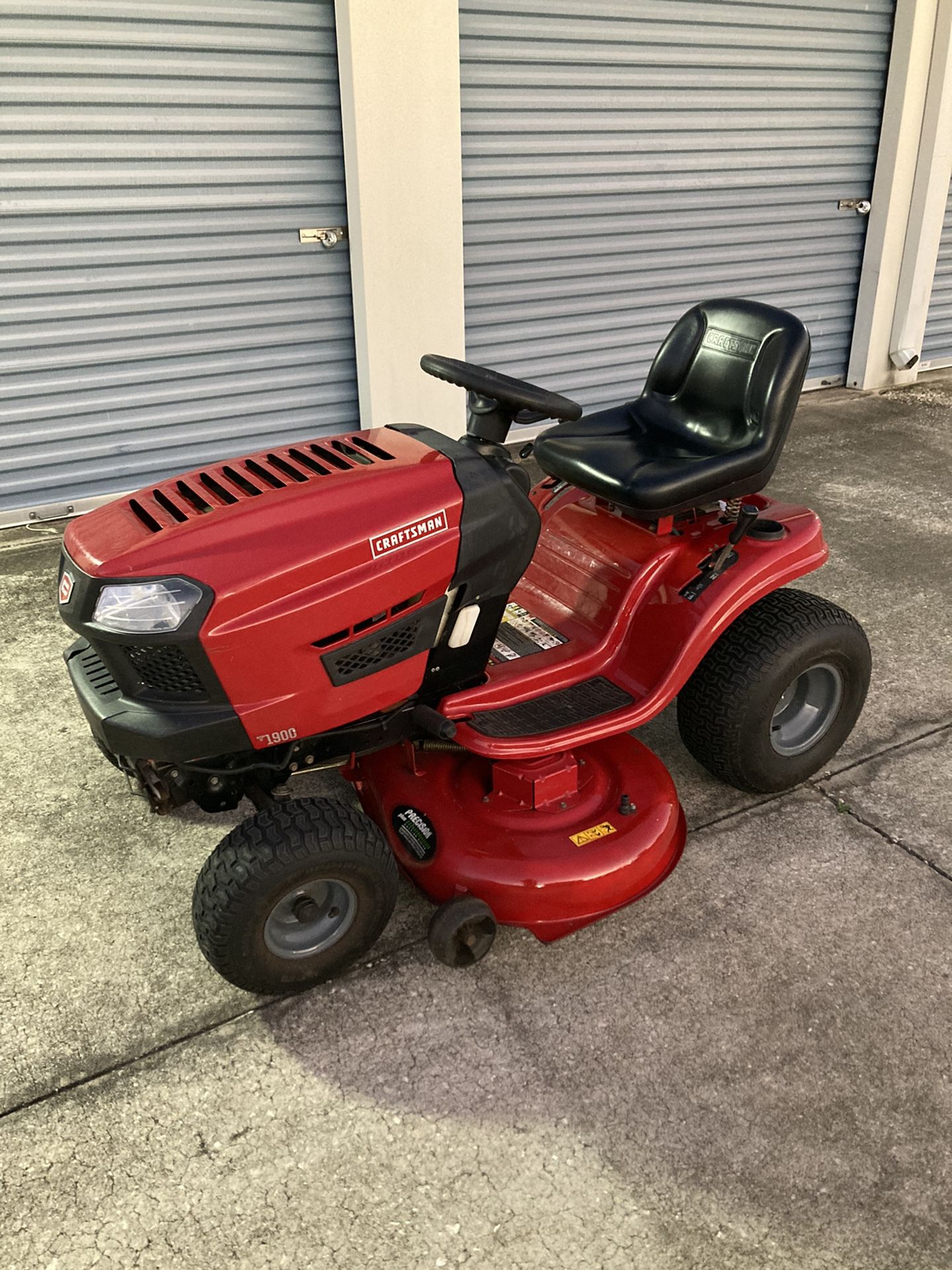 Garage Kept Craftsman Hydrostatic Tractor 46 Inch Riding Lawn Mower for ...