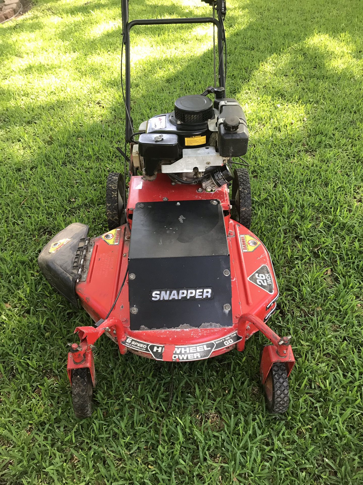 Snapper 26" Commercial Self-Propelled Mower for Sale in Houston, TX ...