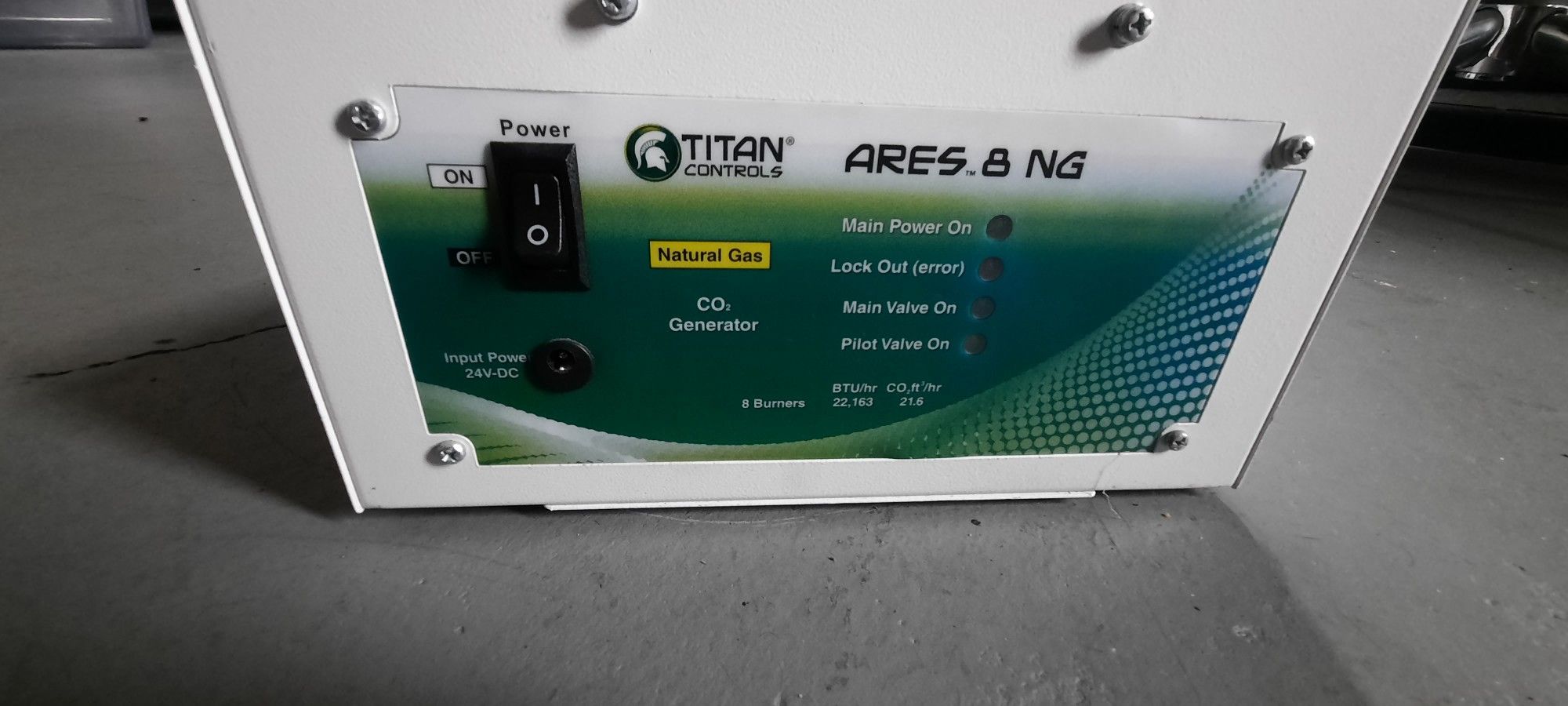 Titan Controls 8 NG Co2 Generator And Controller for Sale in Los ...