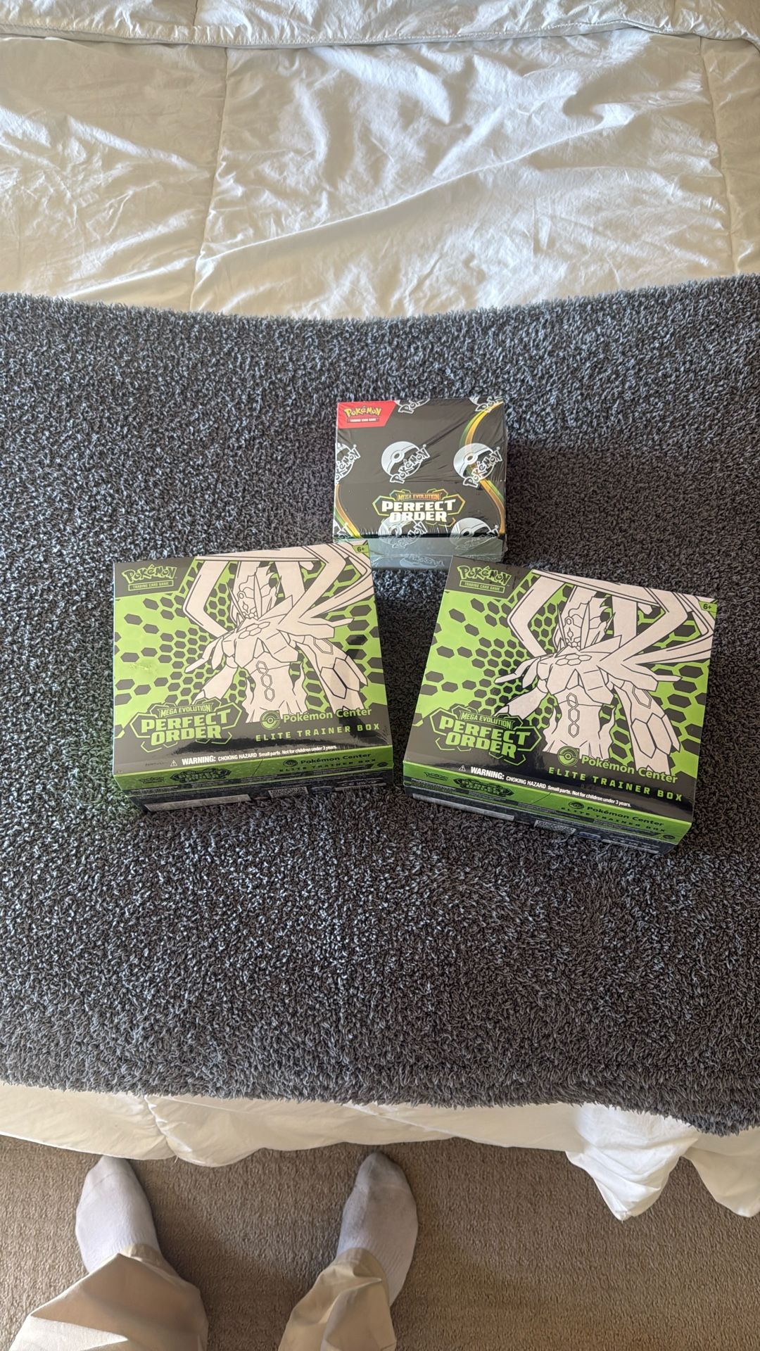 Pokemon Perfect Order Pokemon Center ETB x 2 and Booster Box for Sale ...