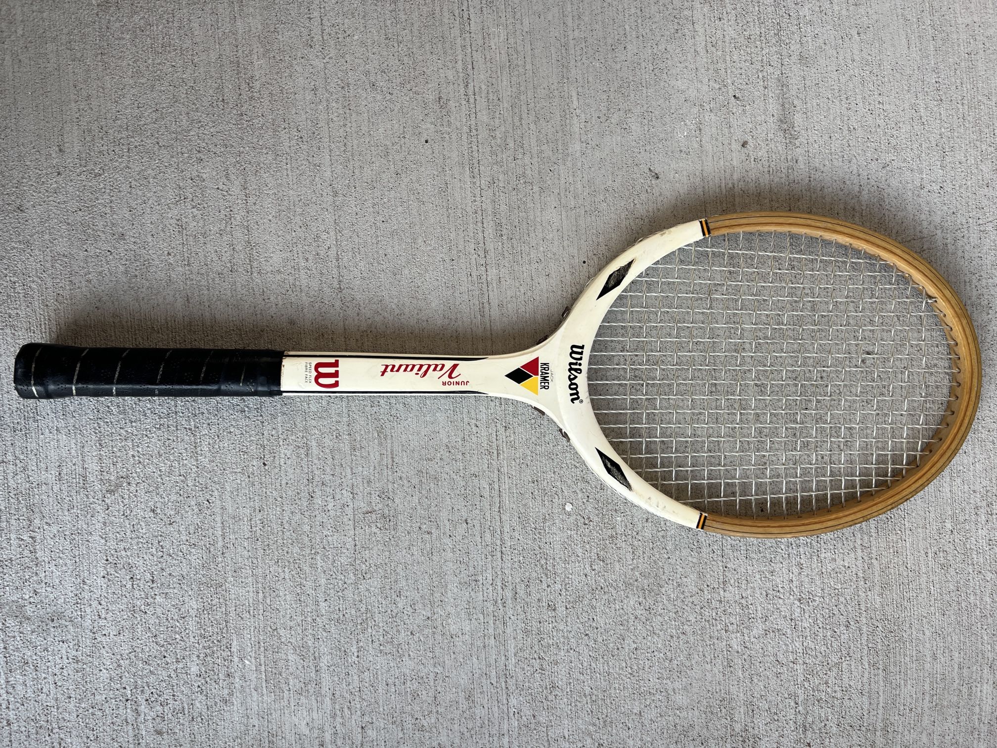 Vintage Wilson Jack Kramer Junior Valiant Tennis Racket – Made in ...