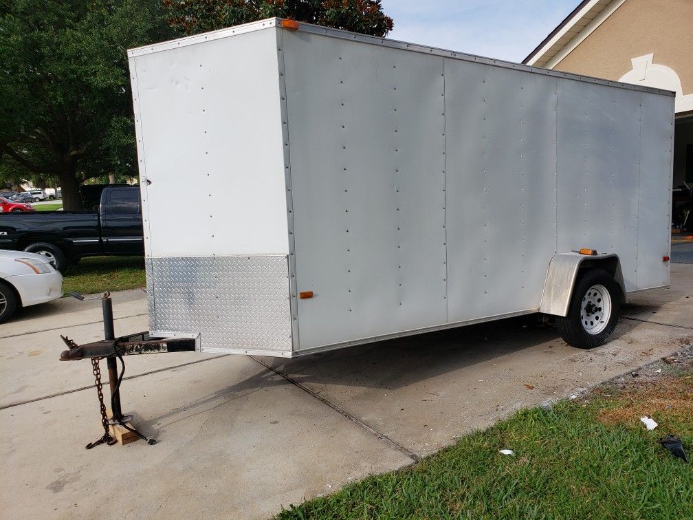 Enclosed trailer 14x6 for Sale in Clermont, FL - OfferUp