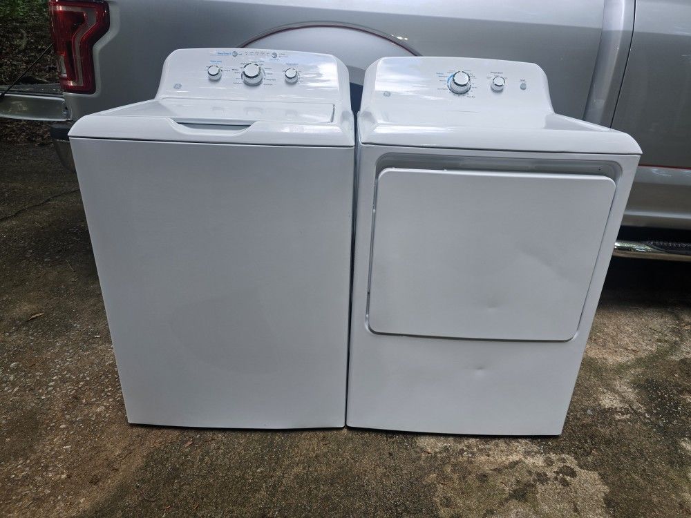 FREE DELIVERY Ge LARGE CAPACITY WASHER AND DRYER SETWORKS LIKE-NEW for ...