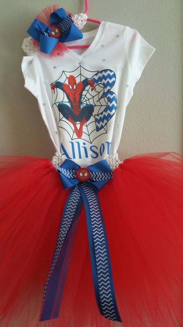 Spiderman Tutu Costume