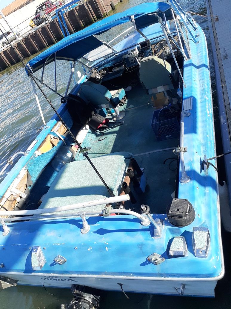 1971 fiberform boat 20ft for Sale in Antioch, CA - OfferUp