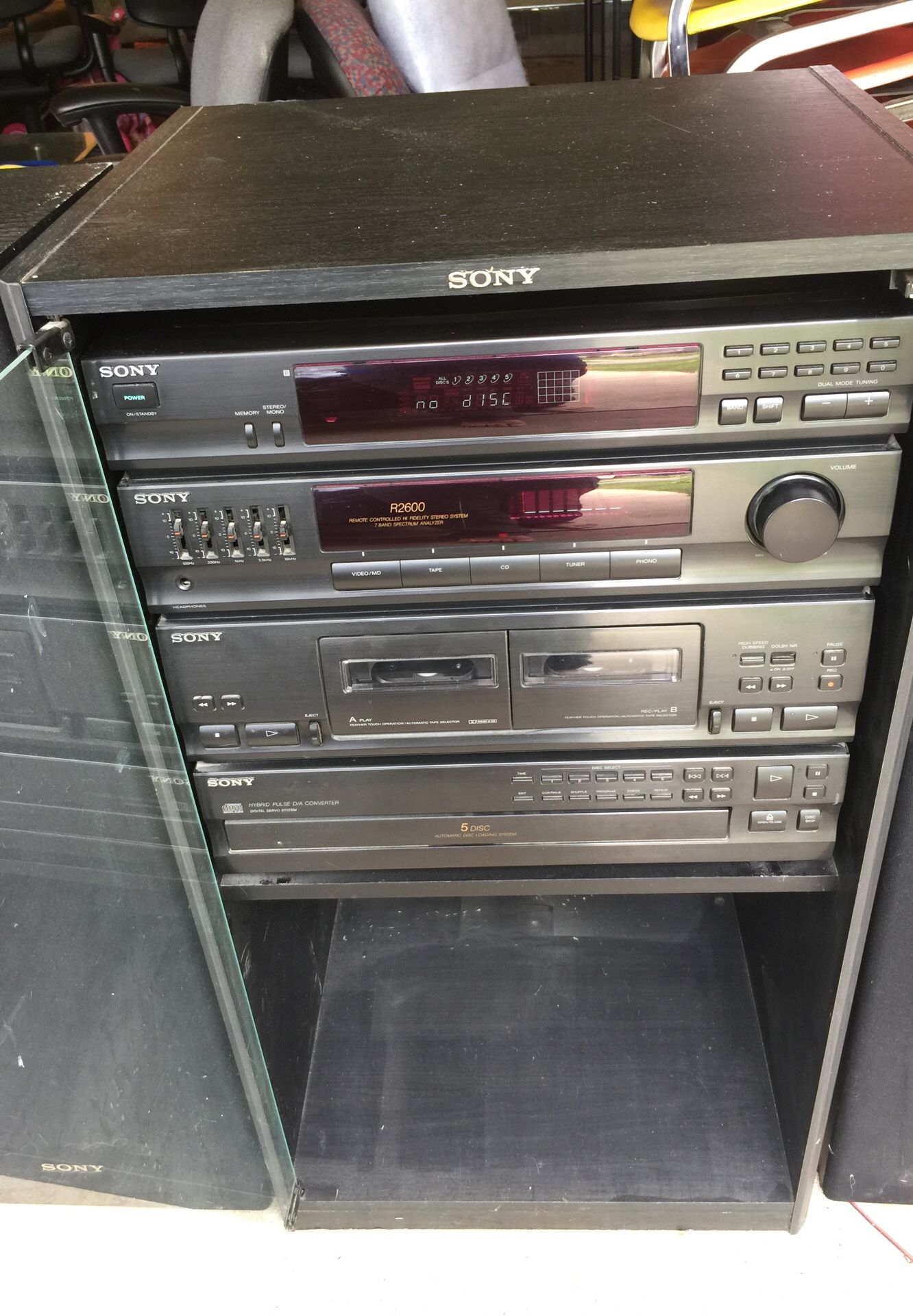 Sony audio rack. su-s2610 for Sale in Inverness, IL - OfferUp