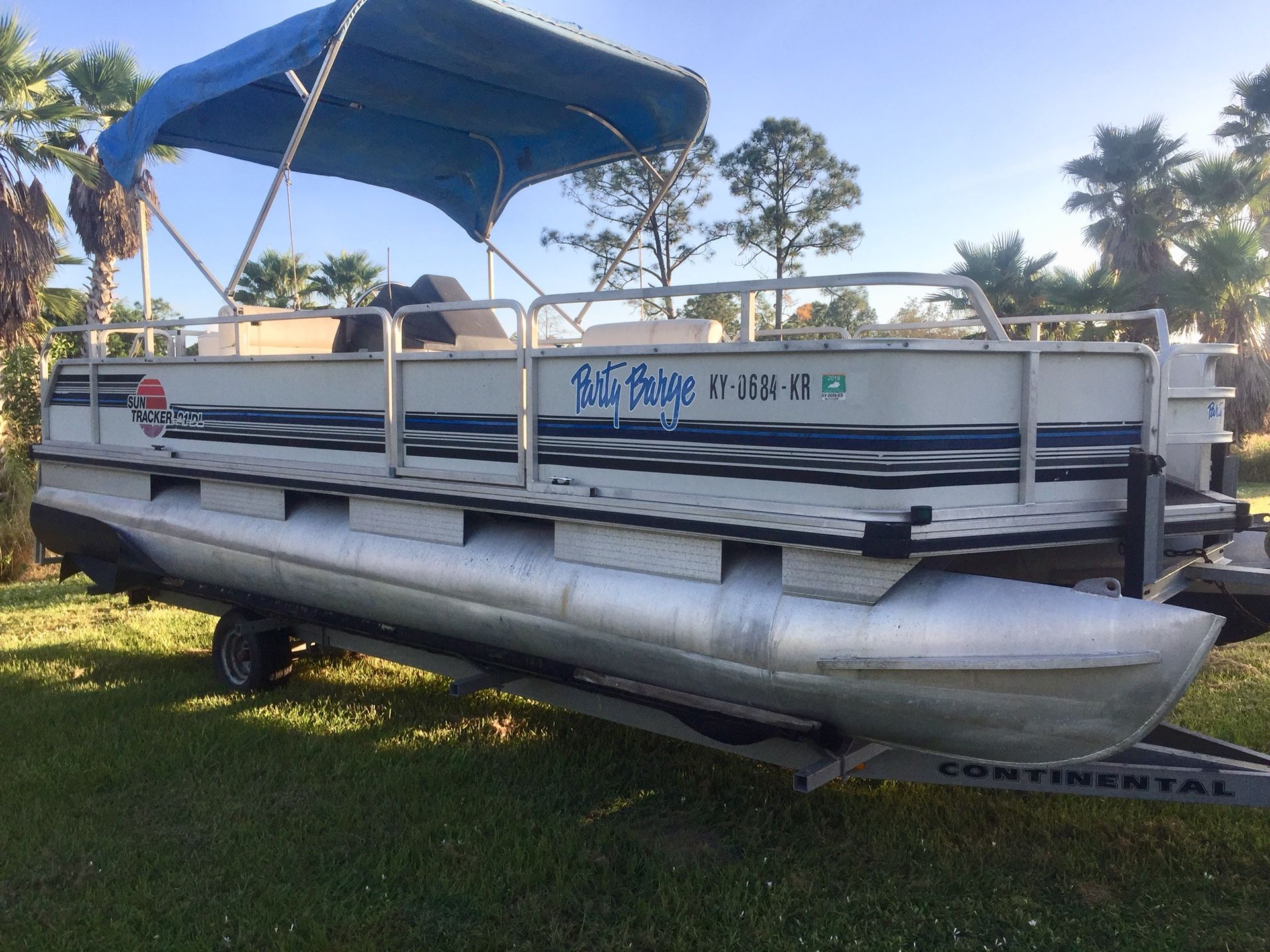 Pontoon Boat 20ft 50hp for Sale in Jupiter, FL - OfferUp