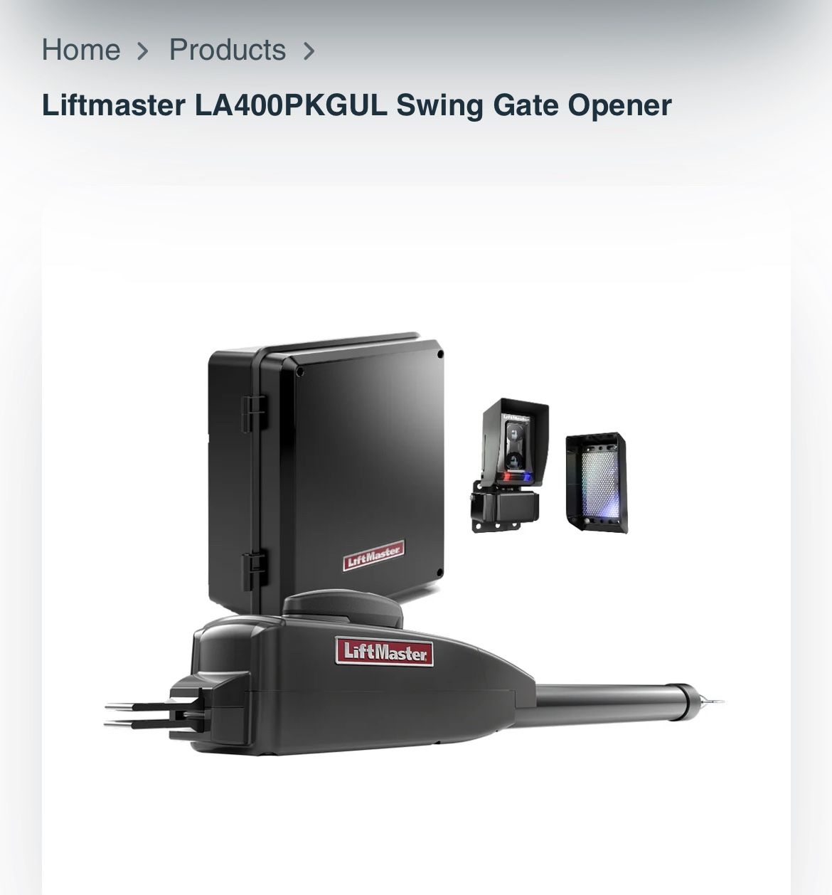 LA400 Used Gate Opener for Sale in Anaheim, CA - OfferUp