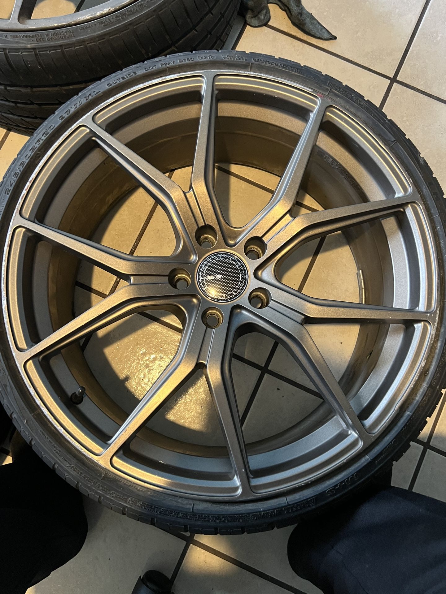 VELSEN WHEEL 531-M 20X8.5 5X114.3 +38 BRONZE WHEELS for Sale in Los ...