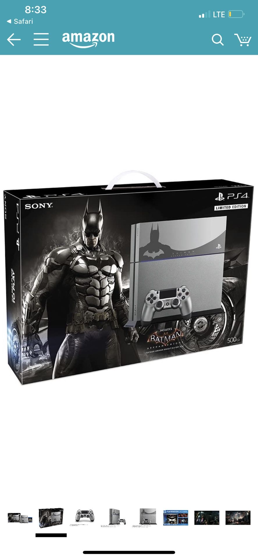 Ps4 Limited Edition Batman Console for Sale in Pompano Beach, FL - OfferUp