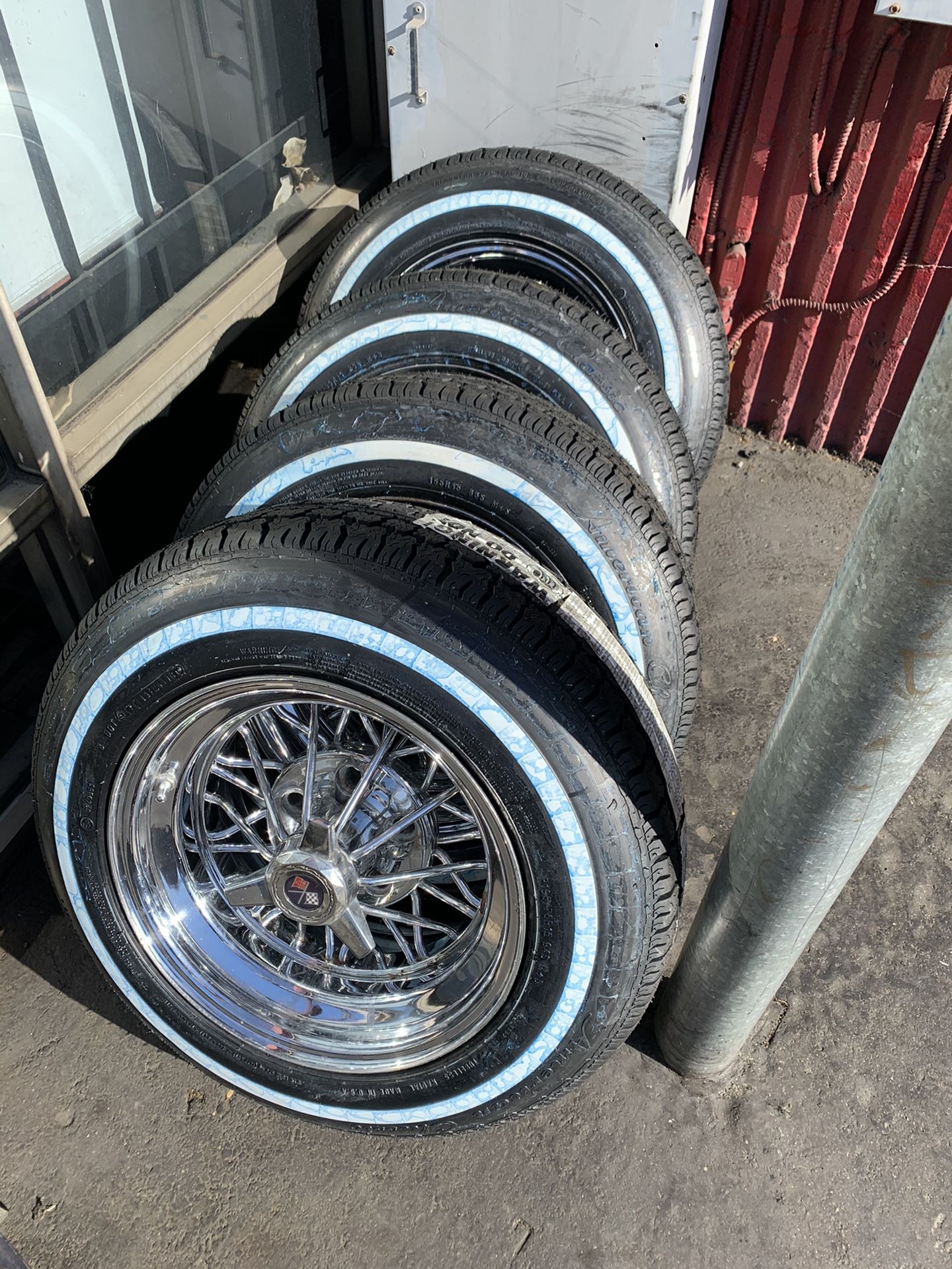 Amaerican classics new tires. 165 r15 & 195 75 r15 for Sale in Los ...