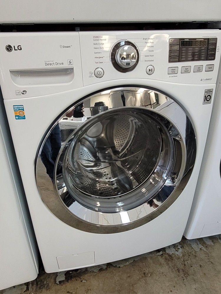 LG Front Loading Washer And Stackable Gas Dryer Set for Sale in Vista ...