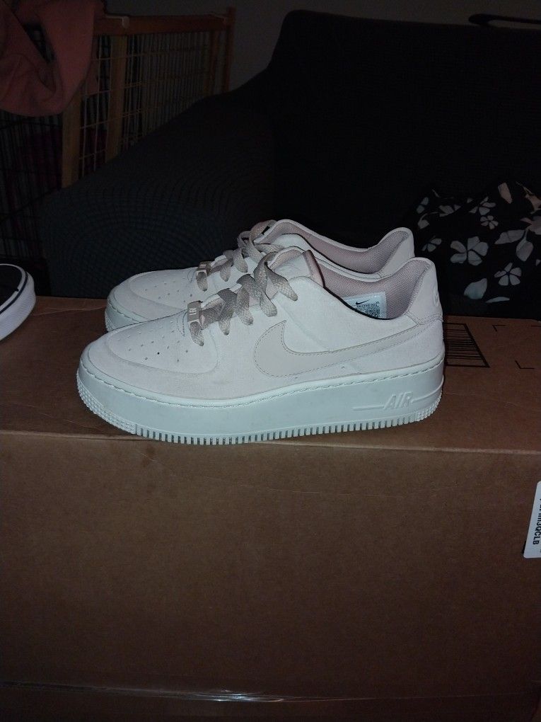 Light Pink Air Force 1 Platform Shoes for Sale in Nashville, TN - OfferUp