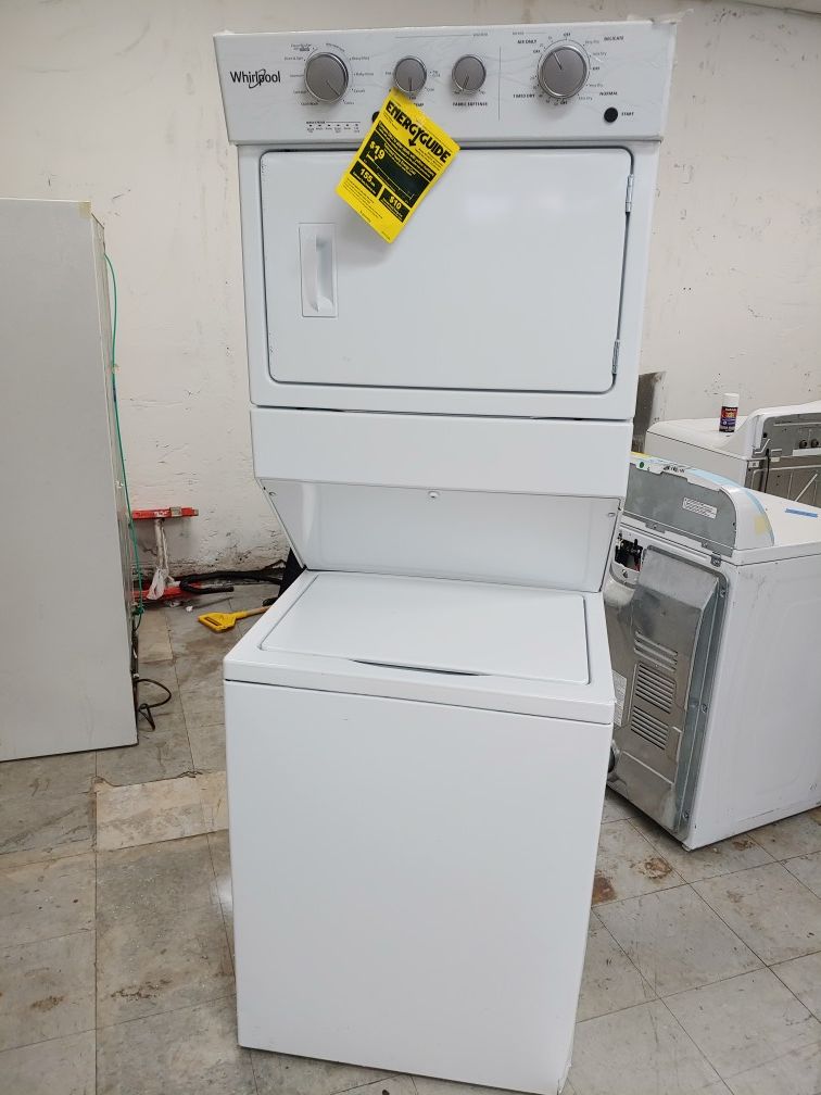 New Whirlpool Stackable Washer Dryer Combo for Sale in Miami, FL - OfferUp