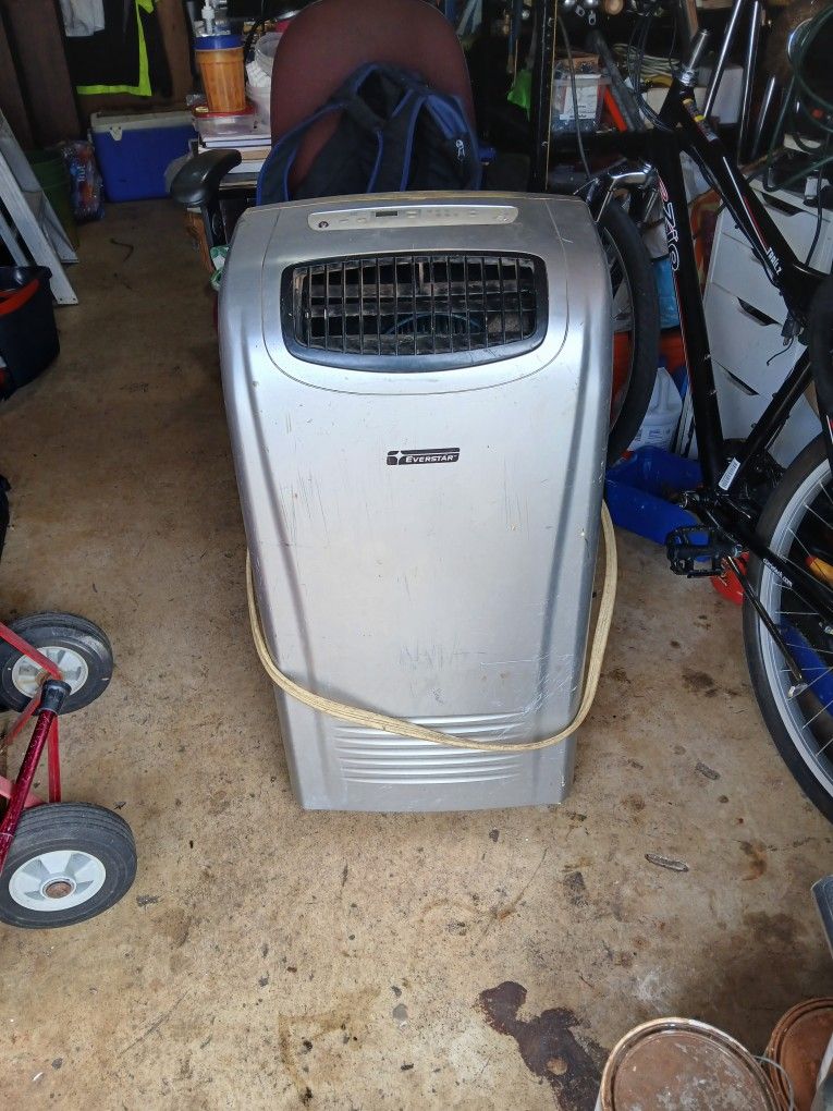 EVERSTAR 10,000 BTU PORTABLE AIR CONDITIONER! WORKS! FIRST $50 TAKES IT ...