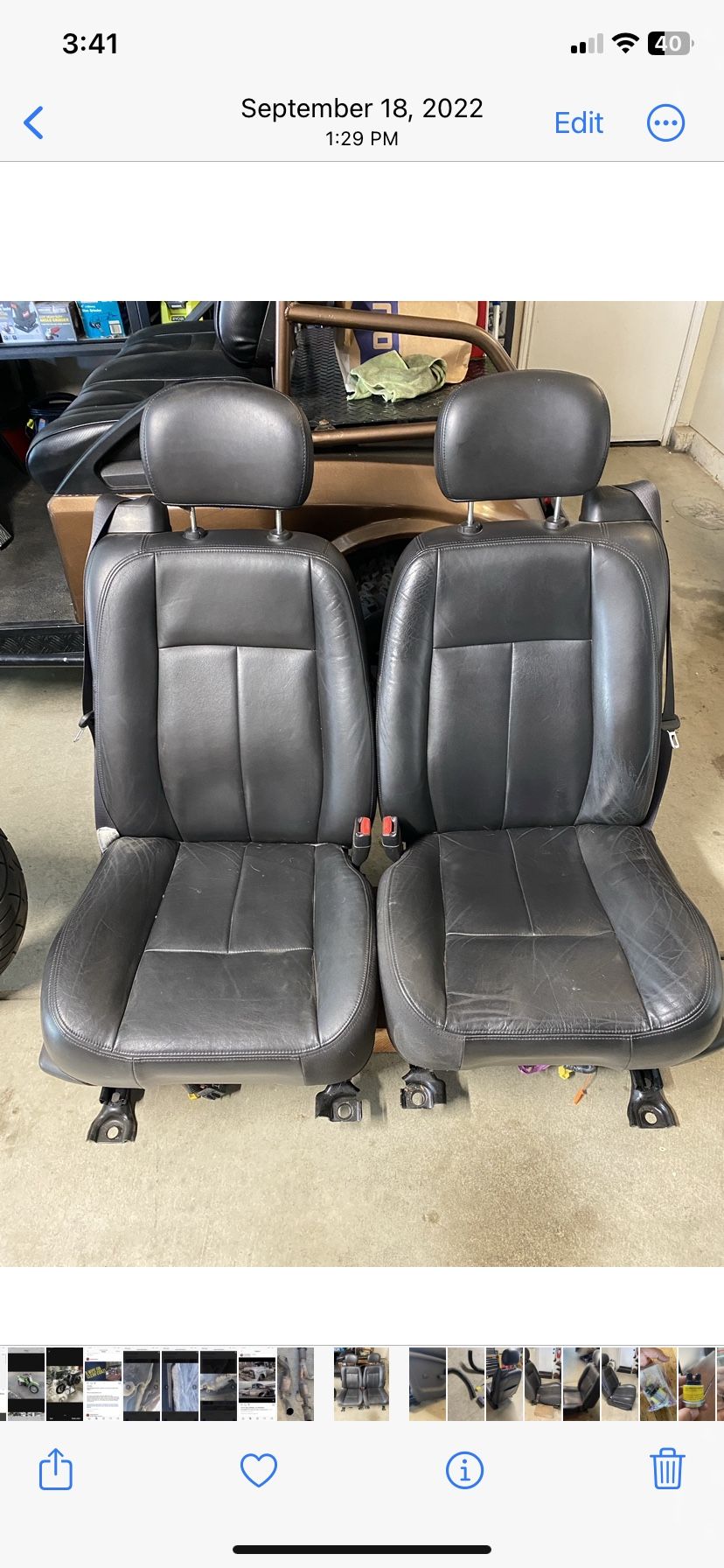 Bucket Seats, Power, Leather for Sale in Murrieta, CA - OfferUp