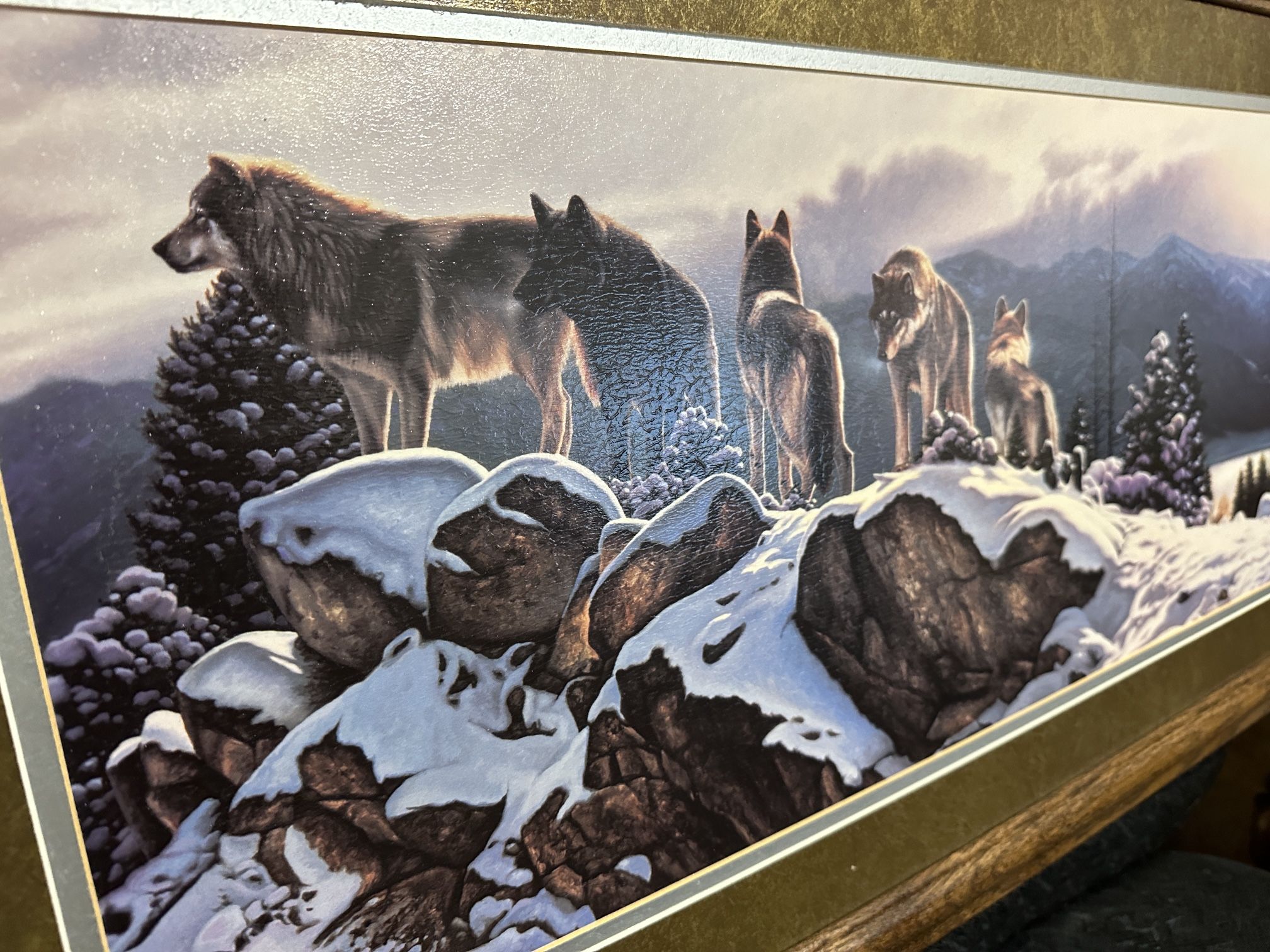 Clear Coated “They Watch” Print By Daniel Pierce for Sale in Mount ...